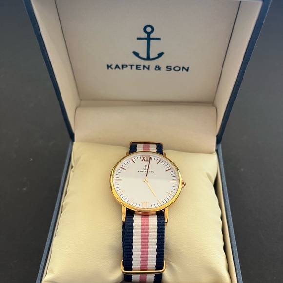 Kapten & Son | Accessories | Kapten Son Campus Sail Watch Anchor Face ...
